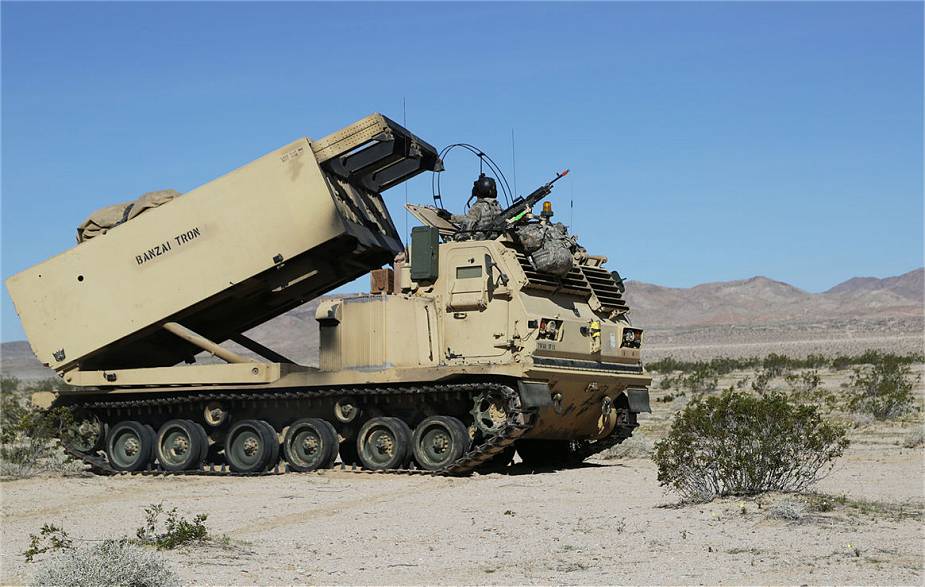 اوکراین راکت اندازهای M270 MLRS را دریافت می‌کند + ویدئو (بروزرسانی ...