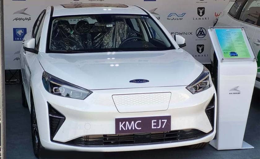 خودرو KMC EJ7 ، سدان برقی جدید کرمان موتور رونمایی شد | گجت نیوز