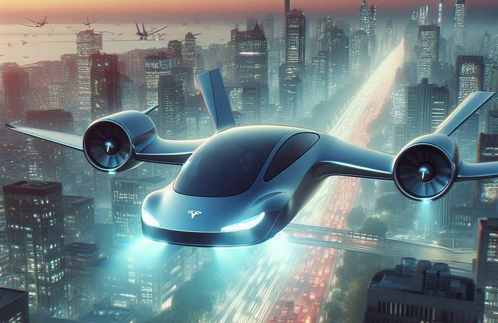 ایلان ماسک: تسلا ماشین پرنده می‌سازد! | گجت نیوز