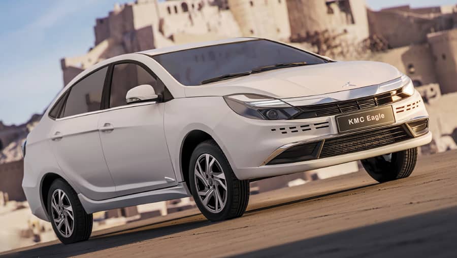 مشخصات فنی، آپشن ها و تصاویر کی ام سی ایگل، سدان ارزان قیمت کرمان موتور منتشر شد | گجت نیوز